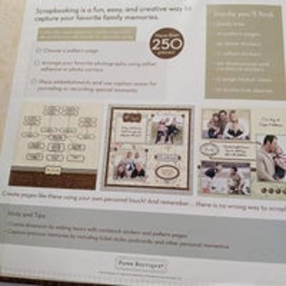 Dena | Office | Dena Deluxe Paper Boutique Family Tree Memory Album ...